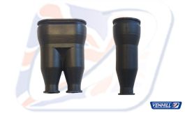 STREET BIKE THROTTLE TWIN RUBBER BOOT | Venhill USA